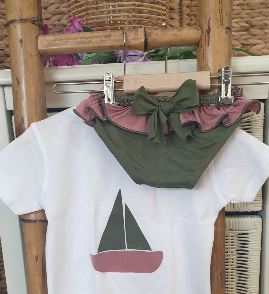 Cocodrilo Conjunto Culetin Y Camiseta niña R380781 - Tienda moda ...